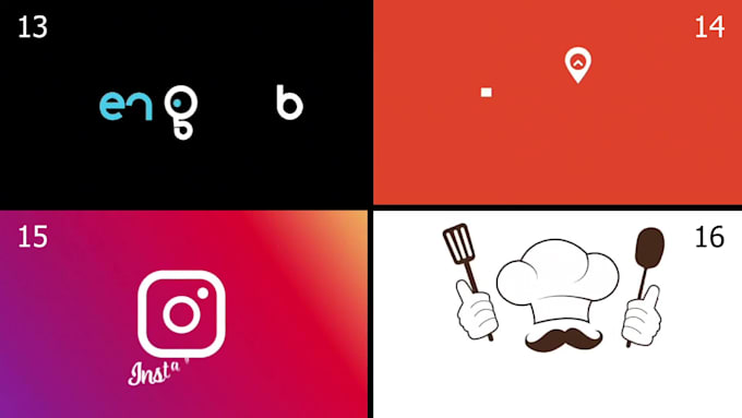 Create stunning 2d logo animation for your brand in 24hrs by Zain_khat ...