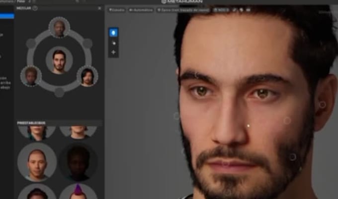 Do 3d realistic metahuman 3d character game design 3d character animation by Isaac_tt4 | Fiverr