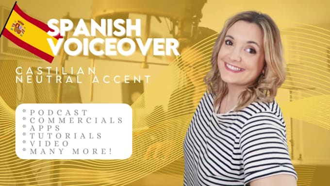 Record a professional female spanish voice over by Tesaper | Fiverr
