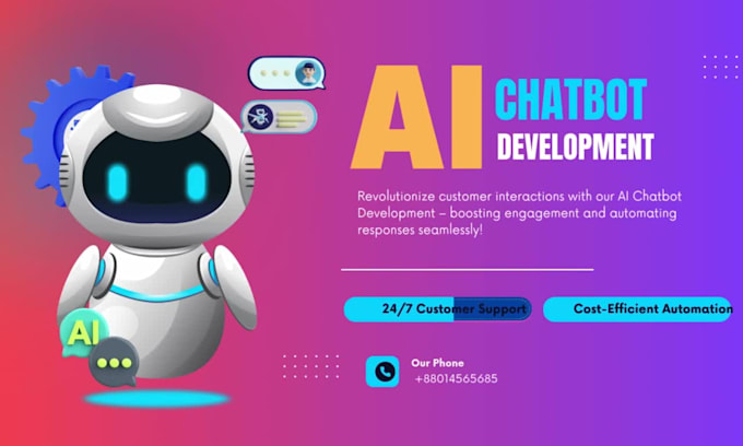 Create ai chatbot whatsapp discord telegram by Mimkhatun247 | Fiverr