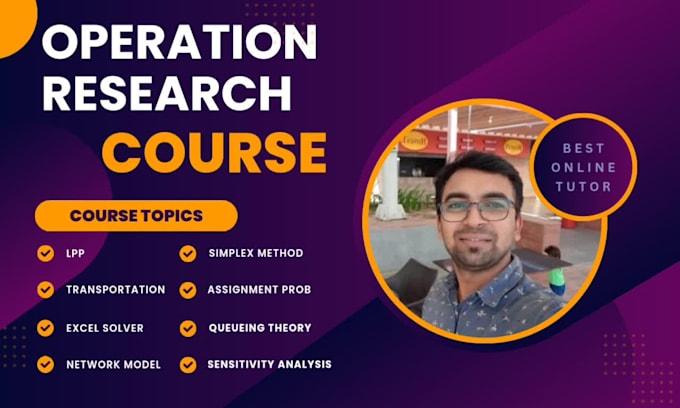 Tutor operation research, linear programming by Parin1707 | Fiverr