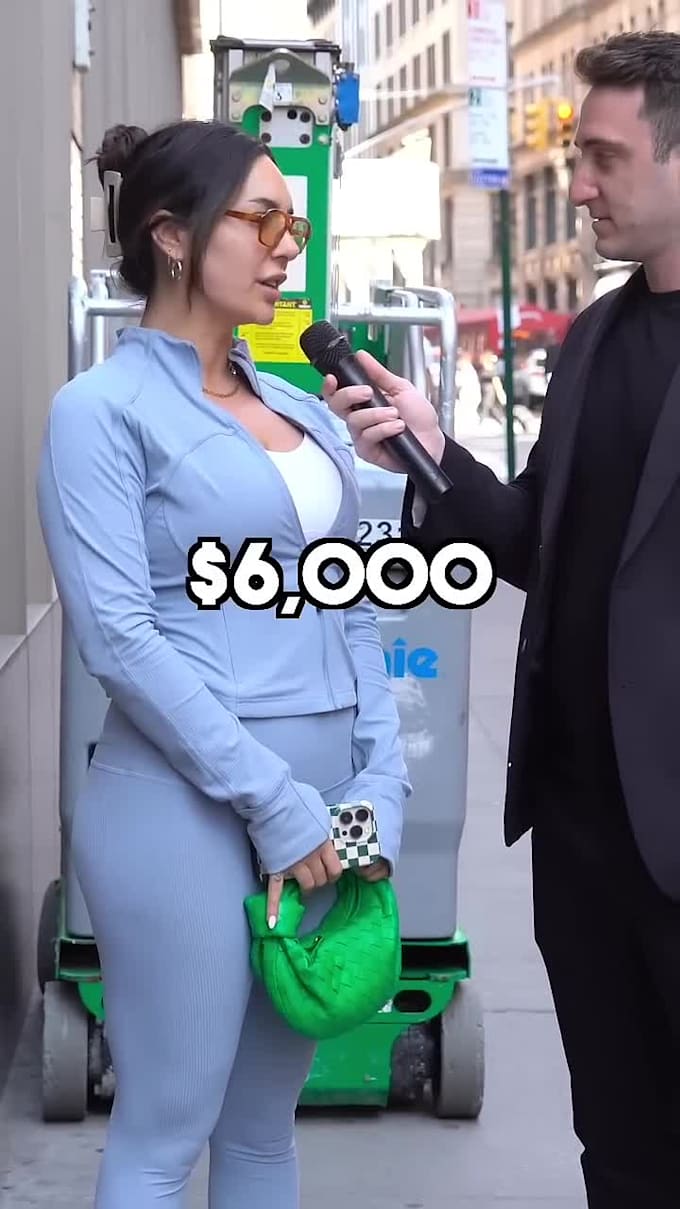 Conduct street interview to random people using your questions by ...