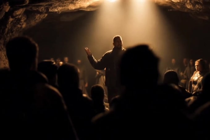 Create realistic cinematic ai music animated lyric visual art 3d animation video by Provid_team ...