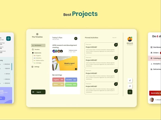 Design awesome dashboard ui and ux by Wishva_kalhara | Fiverr