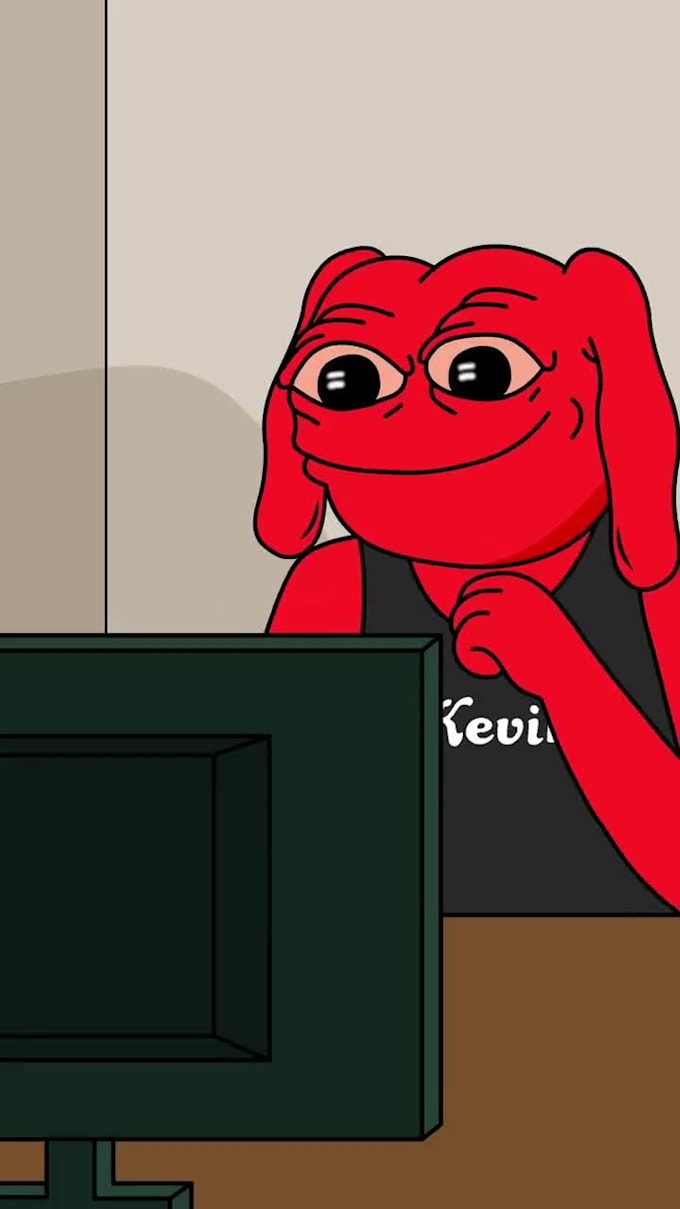 Create crypto meme coin video, 2d meme coin animation, solana meme coin ...