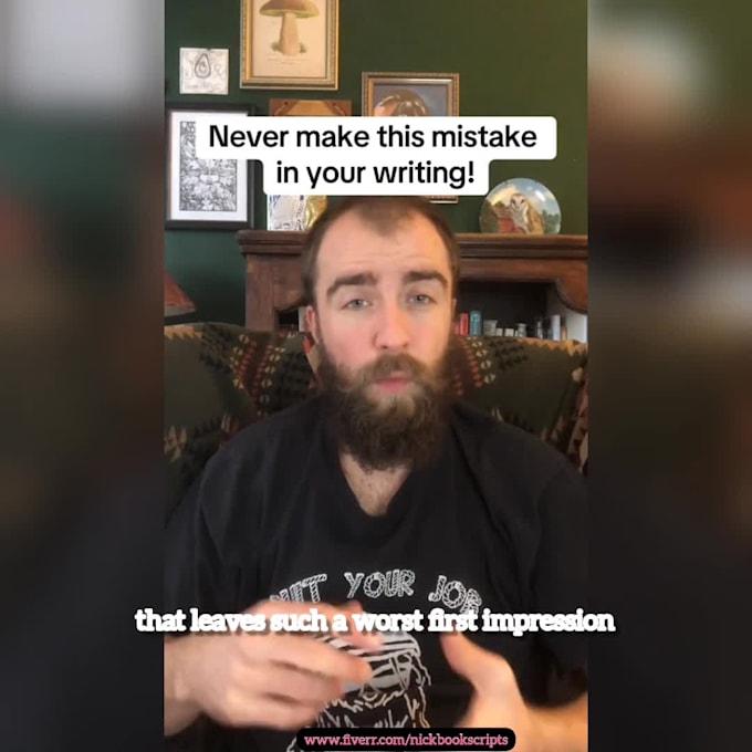 Do Screenplay Movie Script Script Writing Scriptwriter For Film And Tv Series By Nickbook Script