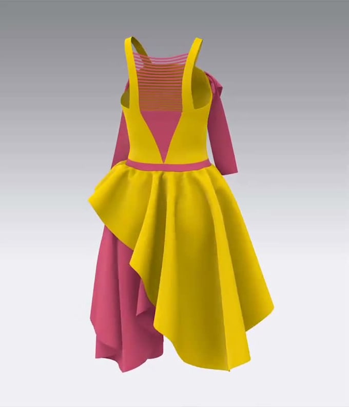 Animate and model 3d fashion animation, cloth animation 3d model by ...