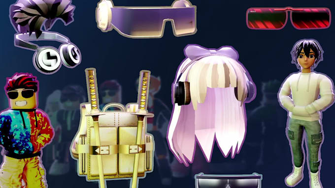 Design unique roblox 3d ugc all items and avatar models by ...