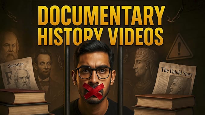 Create history documentary videos for youtube and documentary style ...