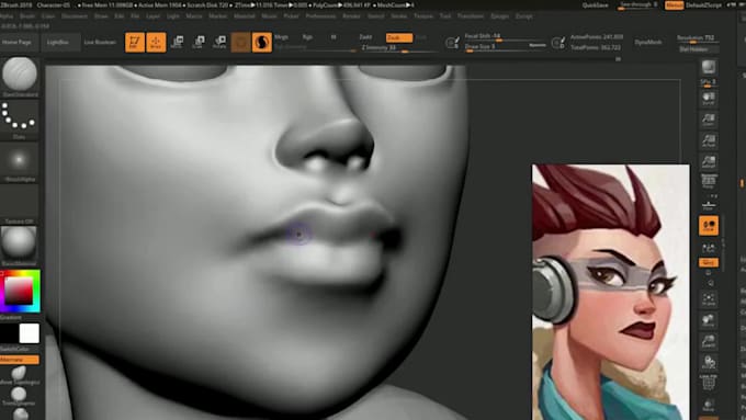 Design 3d model games and character with texture, rigging, and ...
