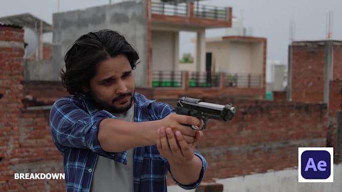 Do 3d gun shot hits, vfx fire explosion, cgi blood effect, muzzle flash ...