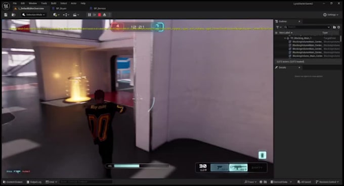 Ue5 gameplay mechanic locomotion shooting system ps4 unreal engine 4 game by Mr_orlygamer | Fiverr