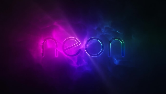 Make neon light intro by Dashvfx | Fiverr