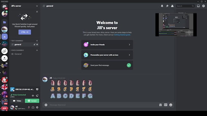 Make discord letter emotes by Ayeitsjill | Fiverr
