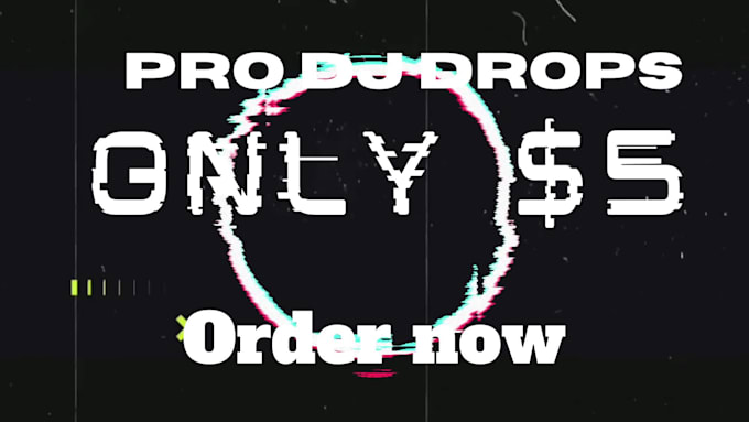 Voice and produce your professional dj drops by Mixshow | Fiverr