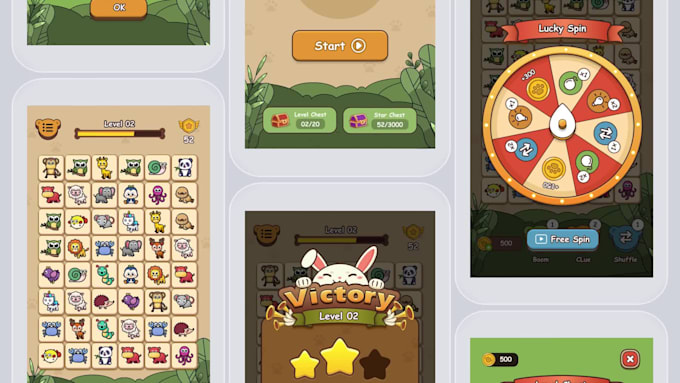 Create game ui and assets for your 2d mobile game by Punaxi | Fiverr Create game ui and assets for your 2d mobile game by Punaxi | Fiverr