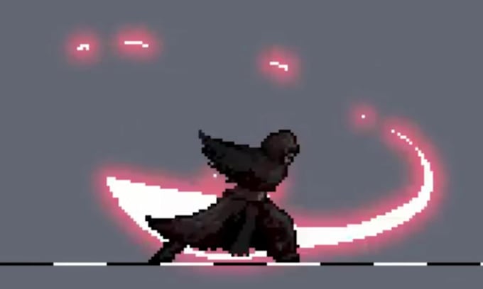 Create pixel sprite sheet pixel animation pixel art sprite for your ...