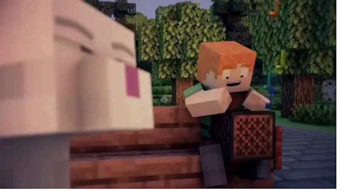 Animated minecraft video, minecraft 3d animation, minecraft animation ...