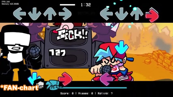 Chart your fnf song by Flarestripe | Fiverr