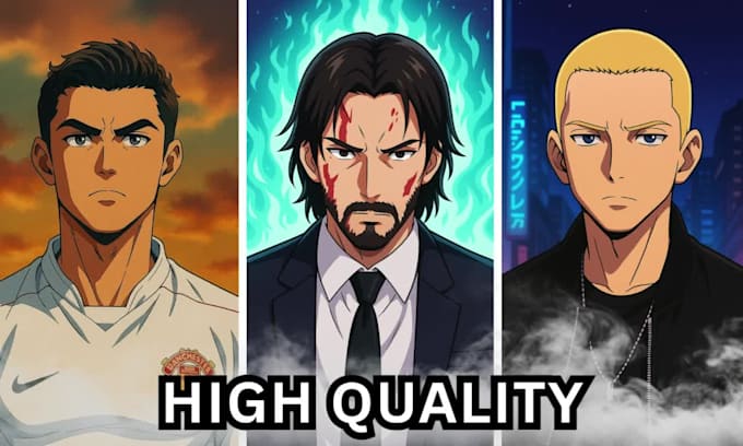 Create a custom manga or anime portrait from your photo by ...