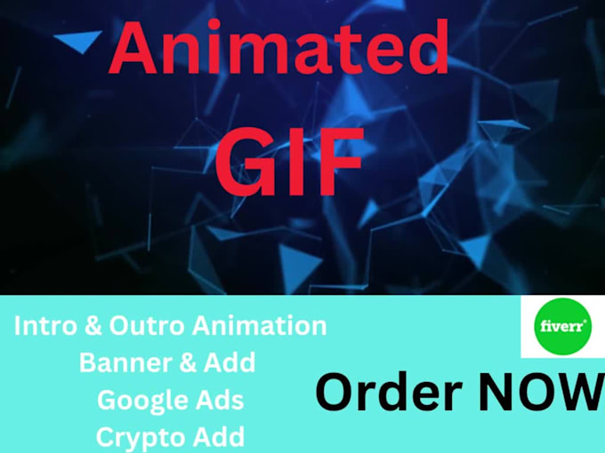 Design gif animated banner and animated gif ads by Primepicksus | Fiverr