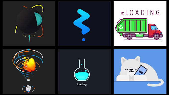 Hacer animaciones gif del precargador, animaciones de iconos de sitios ...