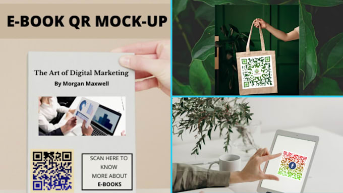 Design custom visual qr code and mock up in 3 hours by Deepikafernande ...