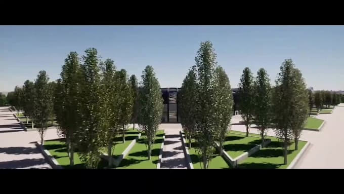 Design 3d sports complex, 3d stadium animation, sports facility and ...