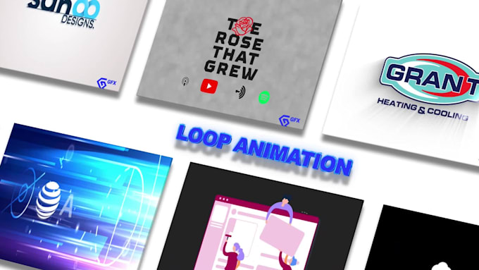 Create a custom after effects 3d or 2d logo animation by Gikucaus | Fiverr