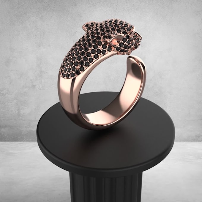 Jewelry cad design for 3d printing and rendering by Mahdisohrabi | Fiverr