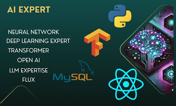 Offer neural network , deep learning, ai , machine learning service for you by Saif54736 | Fiverr