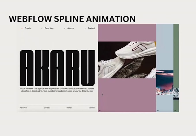 Develop 3d webflow animation, 3d spline animation, 3d website animation ... Develop 3d webflow animation, 3d spline animation, 3d website animation ...
