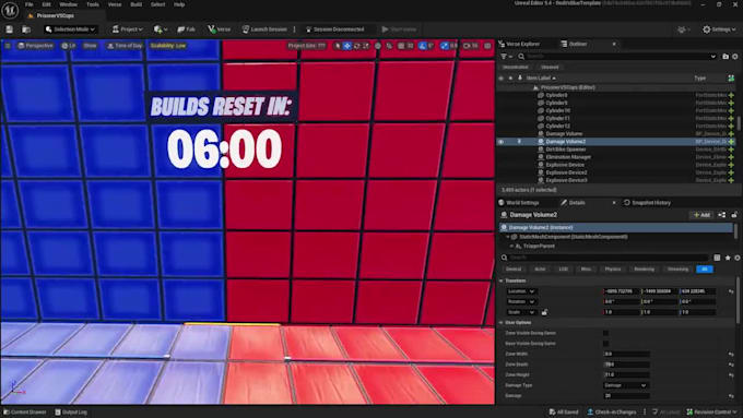 Seel uefn red vs blue map with verse code by Sneyss | Fiverr