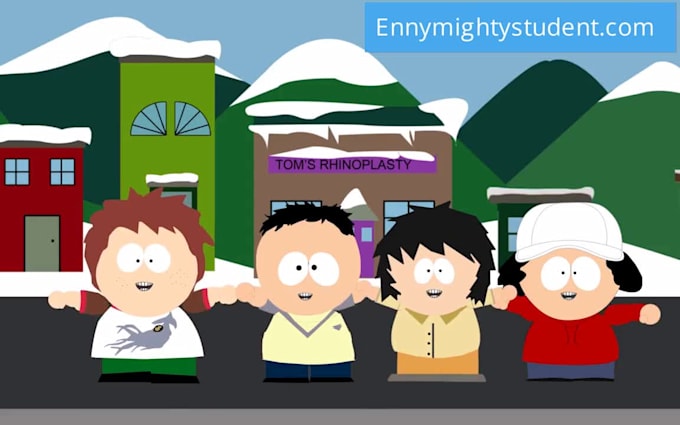 Design 2d south park style, 2d animation south park style by ...