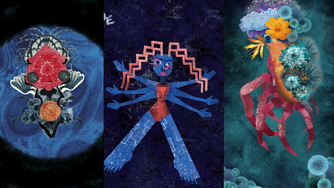 Create custom mixed media animation by Santiagolztn | Fiverr