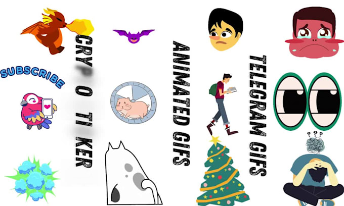 Create crypto telegram stickers, animated gifs, and meme emotes in 12 ...