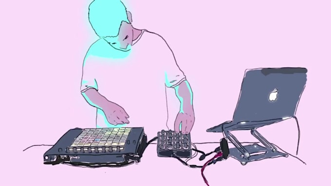 Create 2d animated gif, lofi loop animation, lofi animation, 2d ...