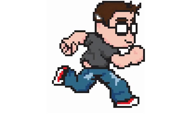 Feuille de sprite 2d pixels actifs d'art de jeu rpg maker feuille de ...