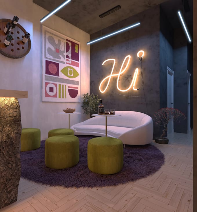 Create visualization 3d architecture design by Yscreativeartis | Fiverr