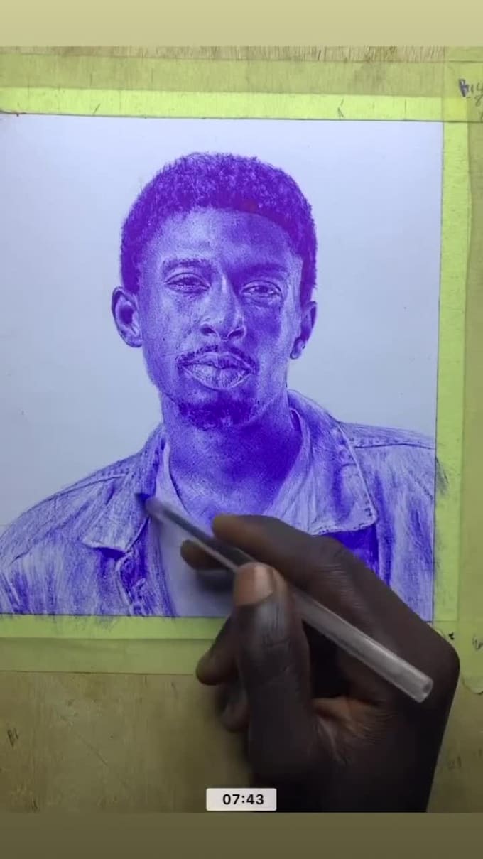 Create a stunning pen portrait that captures your unique personality by ...