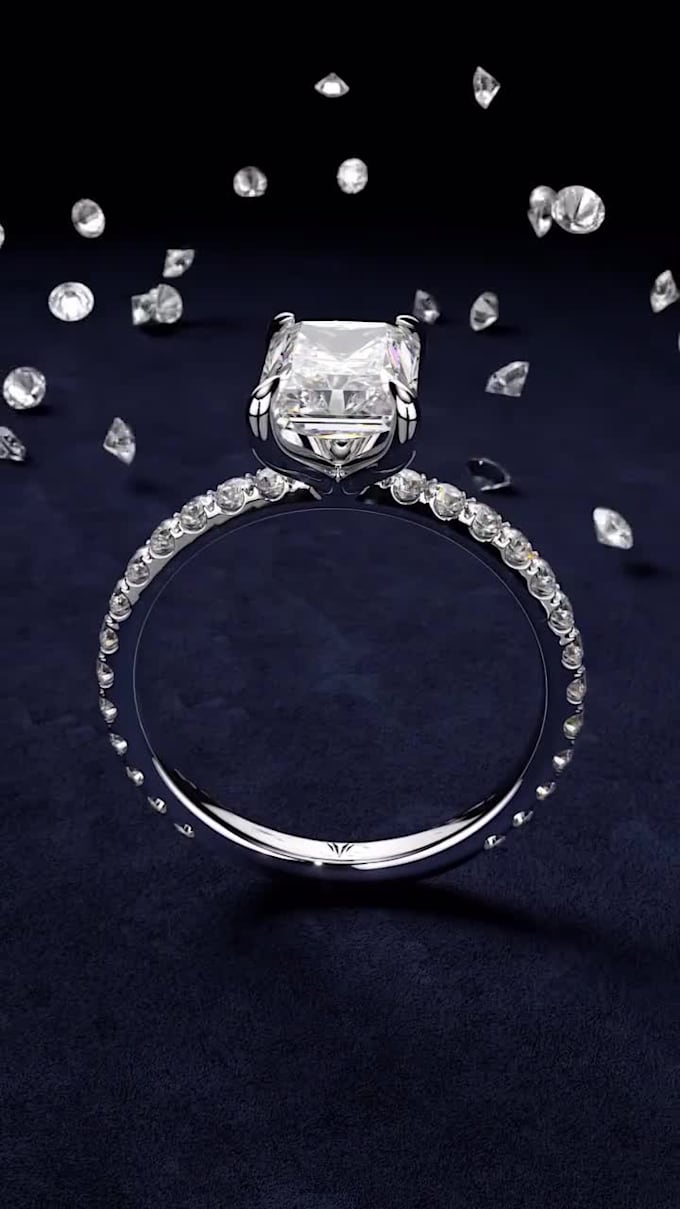 Create 3d jewelry animation 3d jewelry render 3d jewelry ads jewelry ...