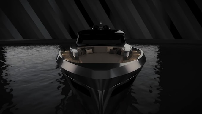 Make 3d boat design, 3d ship modeling, 3d yacht animation, 3d car ...