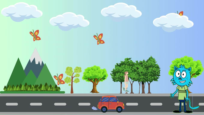 Create 2d animations for you by Tarikcreate | Fiverr