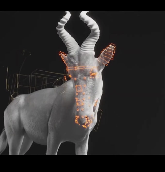 Combine realistic cgi animal models, 3d rigging, xgen fur, 3d animal ...