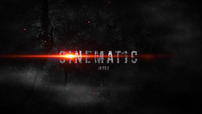 Create hd cinematic intro animation by Rudrathakur757 | Fiverr
