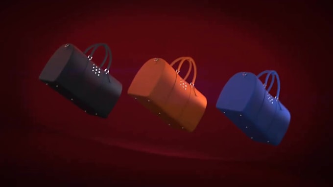 Do 3d photorealistic cgi bag animation 3d product animation 3d bag ...