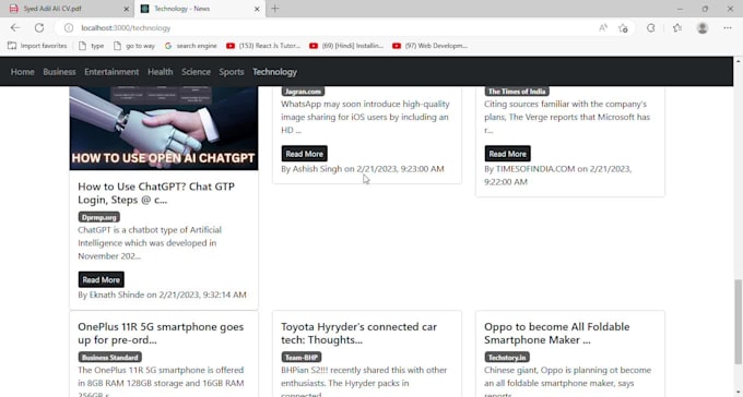 Create Custom Website With React Asp Net And Sql By Devilhunter274 Fiverr