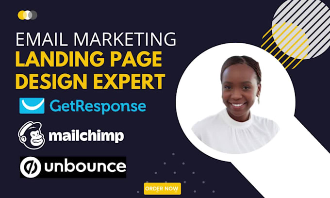 Design attractive, fast converting getresponse landing page by ...