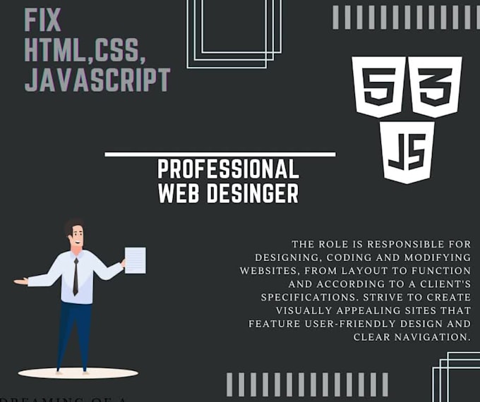 Create psd to html, css3, bootstrap 4, and responsive web design by ...