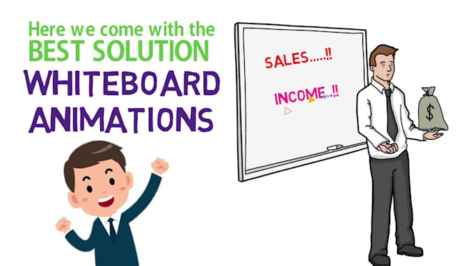 Design best white board animation to boost your sales by Kreationpics ...